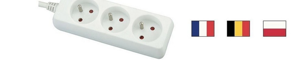 France, Belgium, Poland multisockets